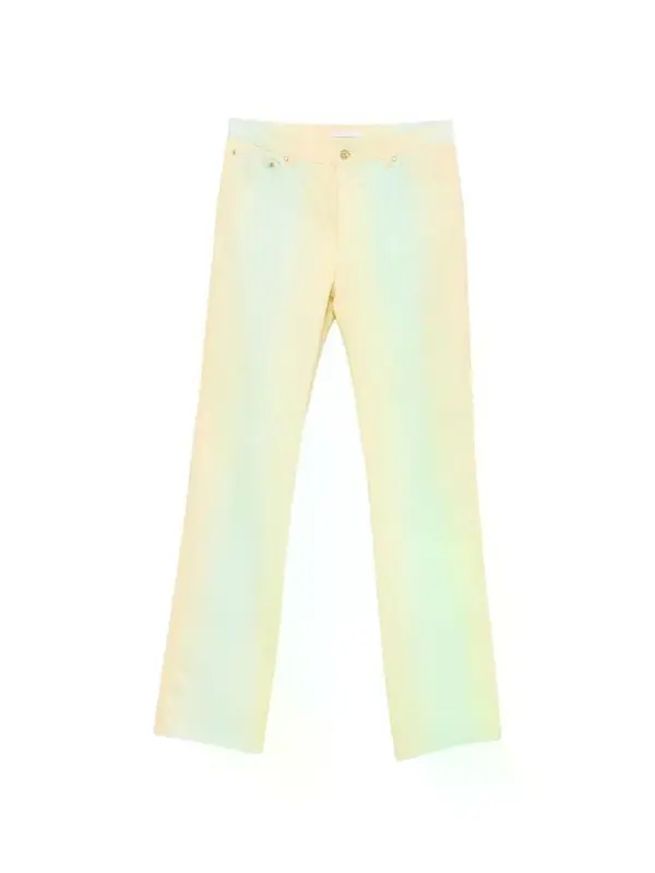 Roberto Cavalli 2000s Ombre-effect Straight Leg Trousers