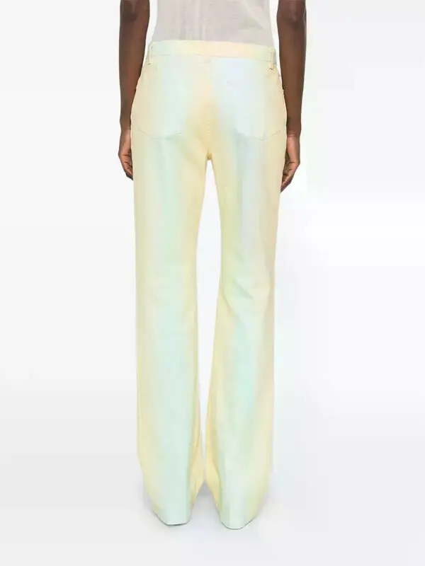 Roberto Cavalli 2000s Ombre-effect Straight Leg Trousers