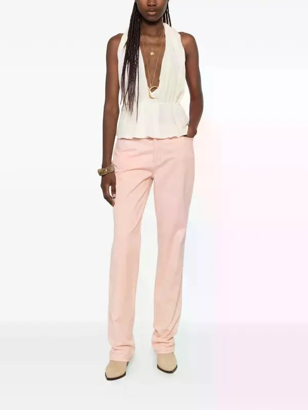 Roberto Cavalli 2000s Logo Patch Trousers