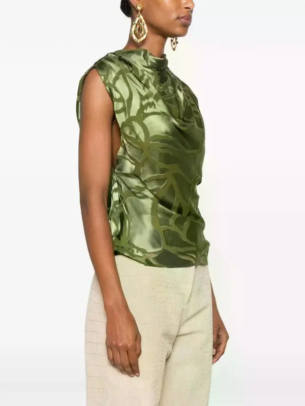 Cult Gaia Monette Cowl Neck Top