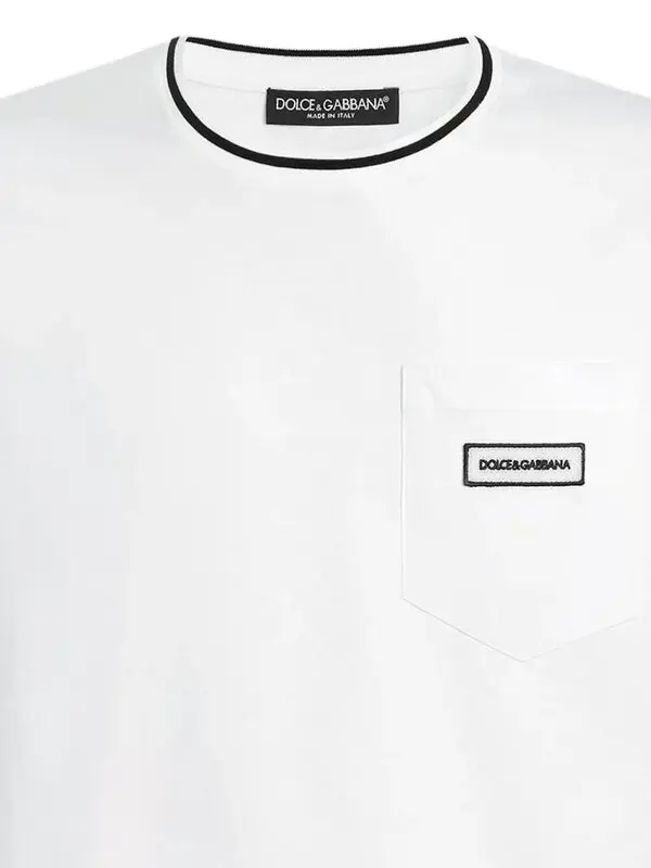 Dolce & Gabbana Cotton T-shirt With Logo