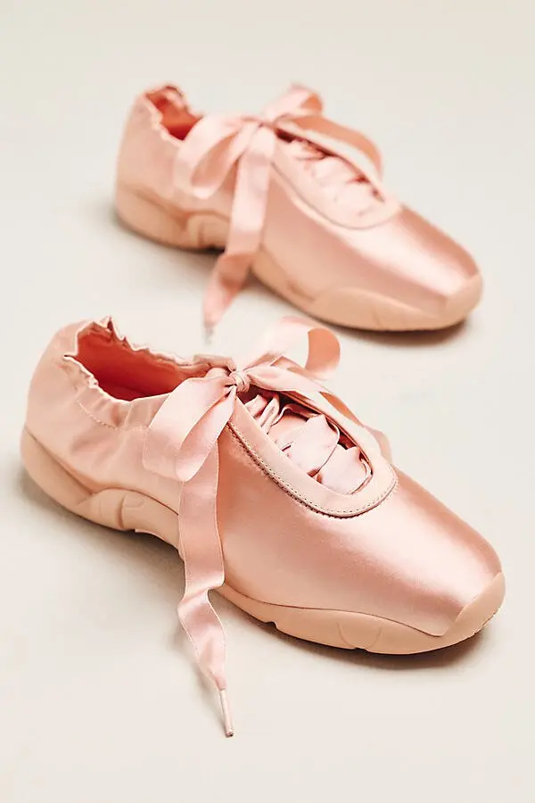 Jw Pei Flavia Ballerina Sneakers - Pink Quartz