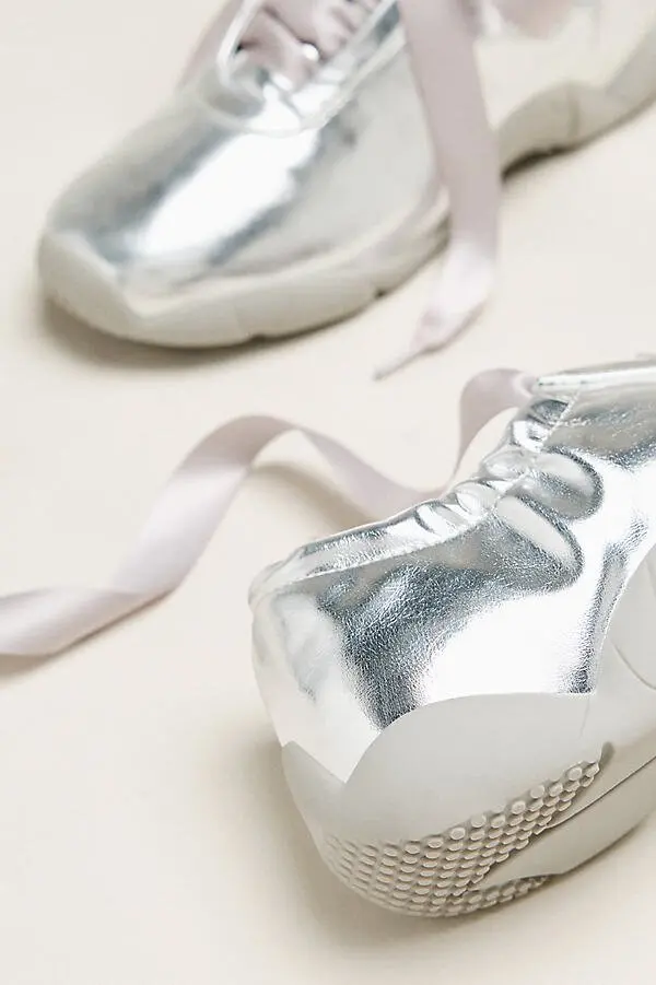 Jw Pei Flavia Ballerina Sneakers - Silver