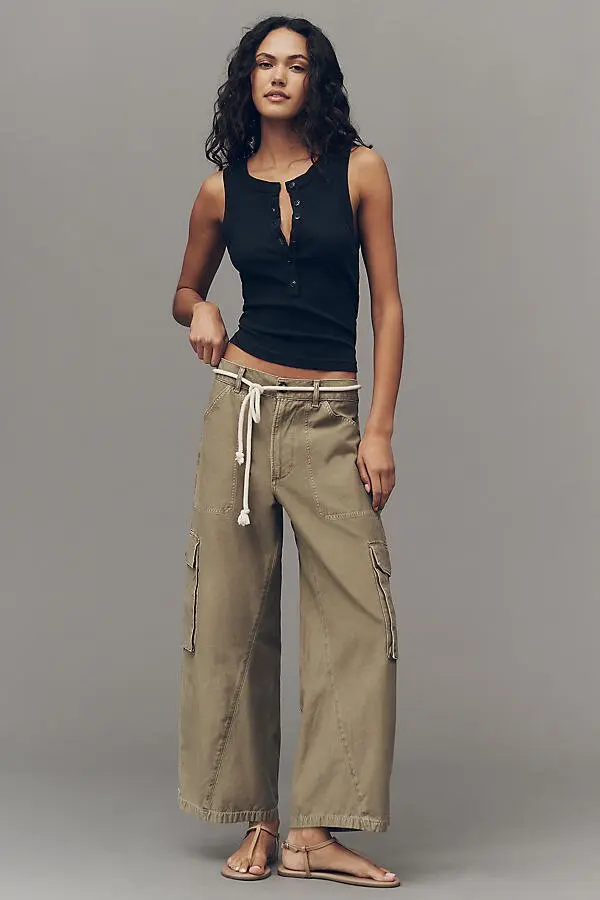Citizens Of Humanity Thassos Cotton Utility Pants - Sand