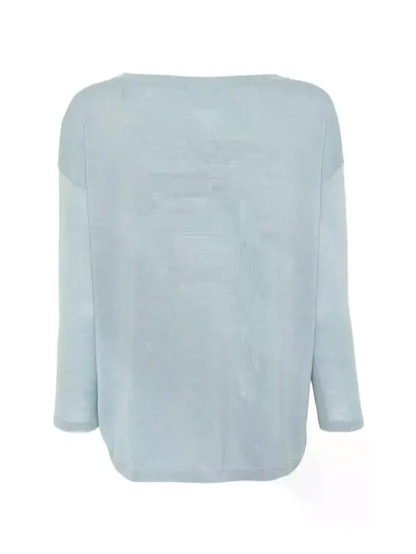 Akris Ribbed Boat Neck Sweater