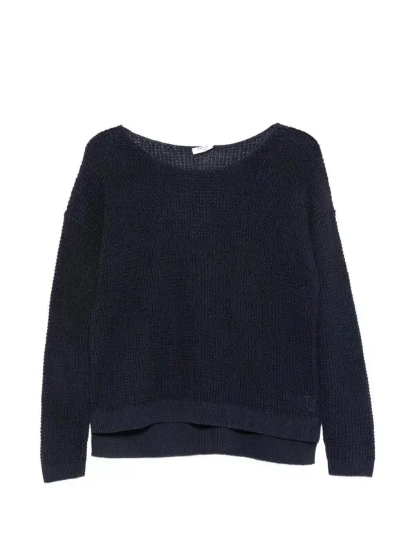 Akris Open-knit Boat-neck Sweater
