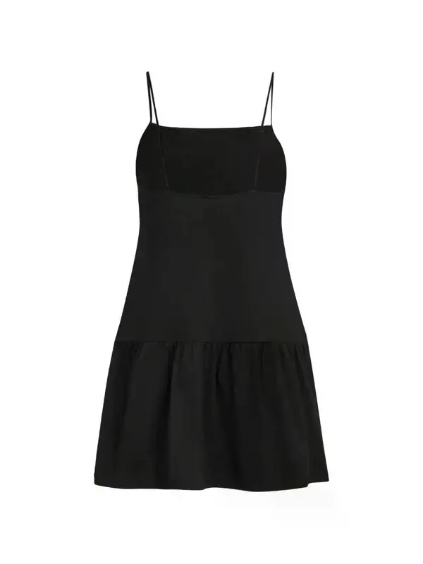 Karl Lagerfeld Logo-print Ruffled Beach Dress