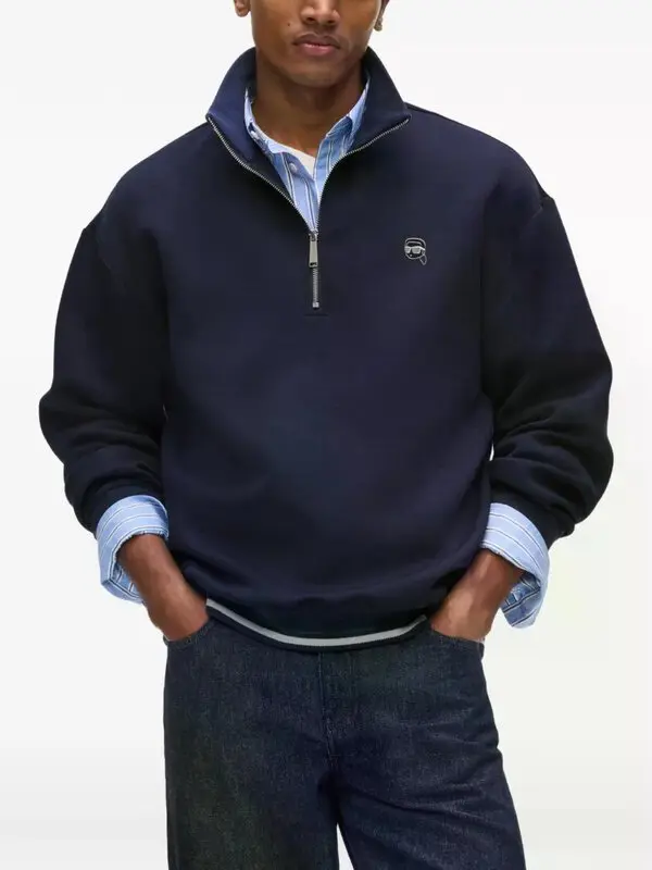 Karl Lagerfeld Quarter-zip Sweatshirt