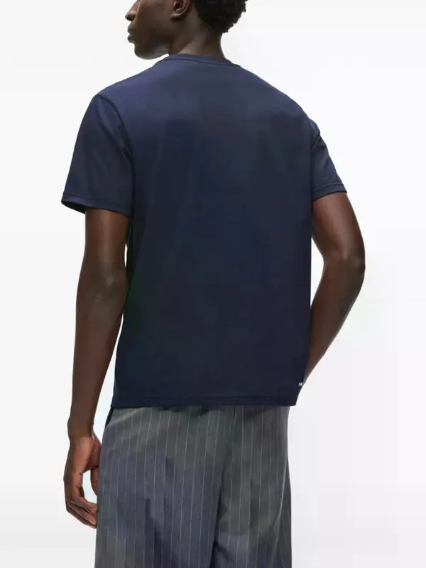 Karl Lagerfeld Striped-pocket T-shirt