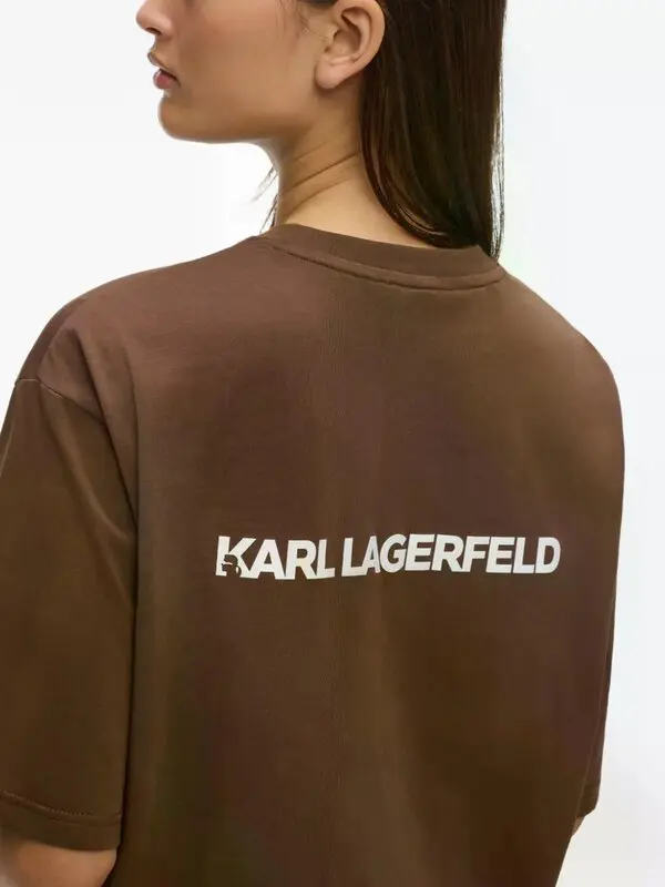 Karl Lagerfeld Logo Print T-shirt