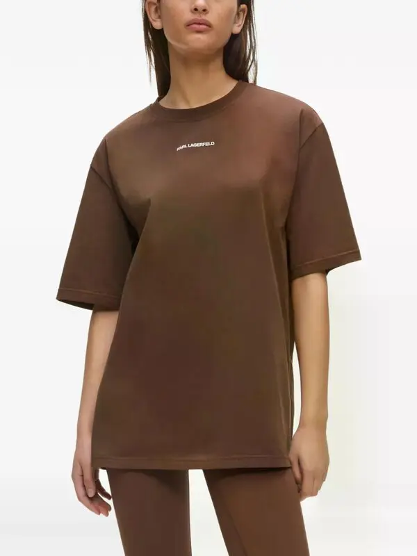 Karl Lagerfeld Logo Print T-shirt