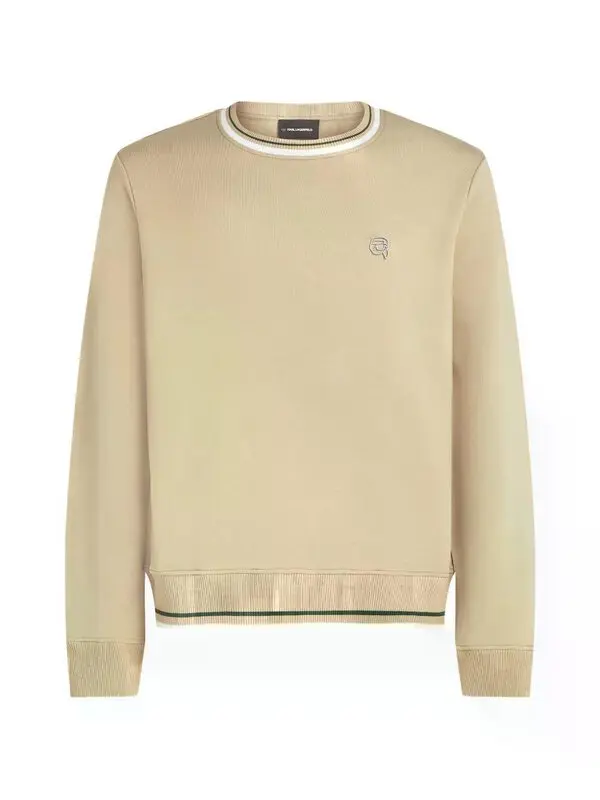 Karl Lagerfeld Logo-embroidered Sweatshirt