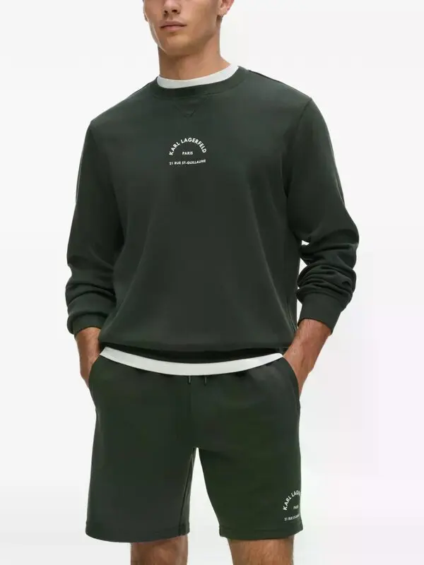 Karl Lagerfeld Rue St-guillaume Logo-print Sweater