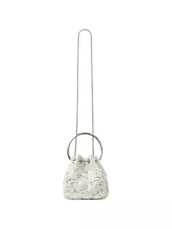 JIMMY CHOO Bon Bon Sequin-embellished Shoulder Bag