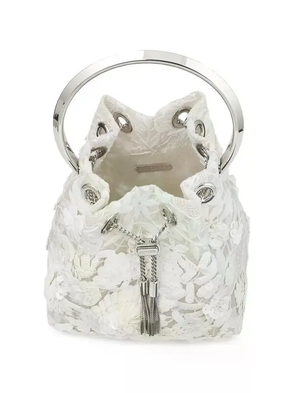 JIMMY CHOO Bon Bon Sequin-embellished Shoulder Bag