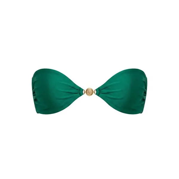 SUNKISSED Le Bandeau Strapless Top - Green