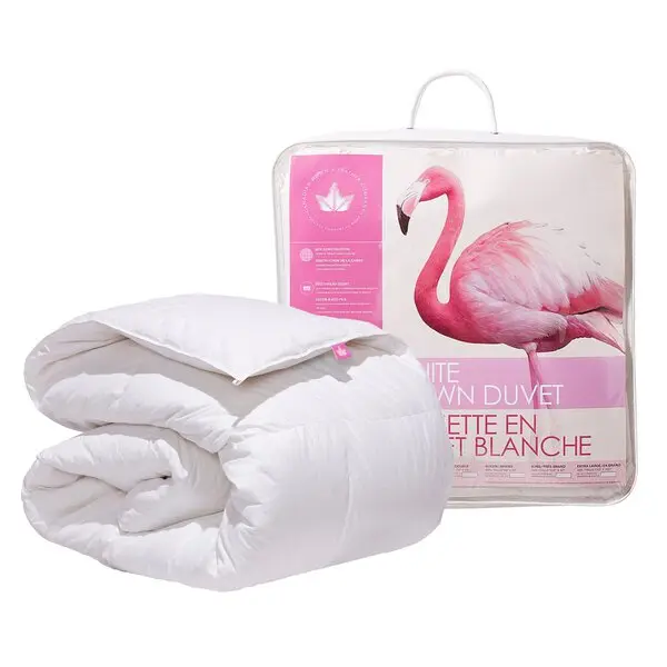 CANADIAN DOWN & FEATHER COMPANY Down Duvet, Summer Weight Full / Double - White