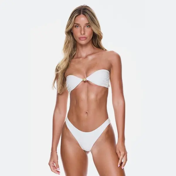 SUNKISSED Le Bandeau Strapless Top - White
