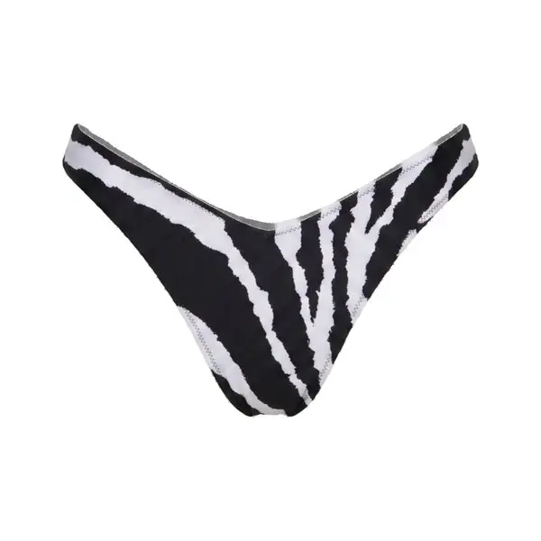 SUNKISSED Le Bas Cheeky Bottom - Black/white