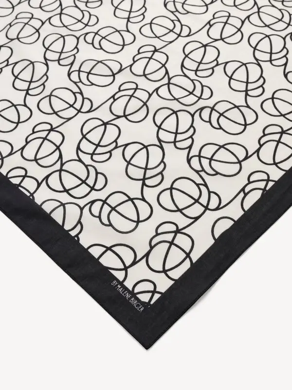 BY MALENE BIRGER Omma Cotton Scarf - Soft White