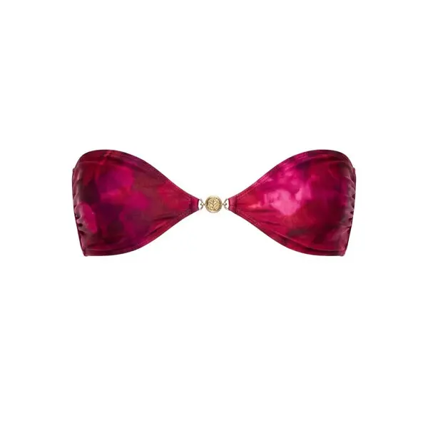 SUNKISSED Le Bandeau Strapless Top - Pink/red