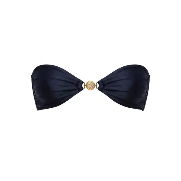 SUNKISSED Bandeau Strapless Top - Black