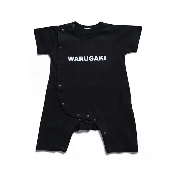 TOKKOU Warugaki Baby Coverall - Black/blue/pink