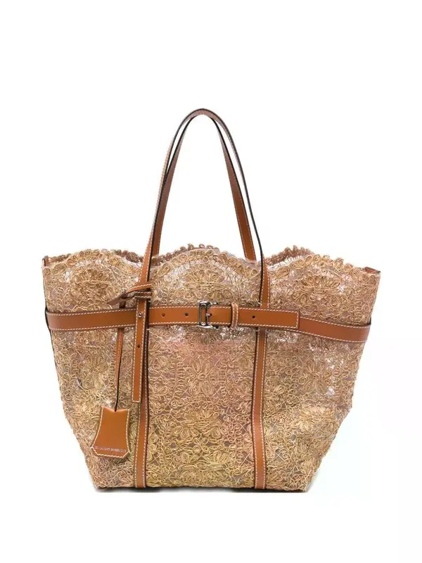 Ermanno Scervino Lace-overlay Tote Bag
