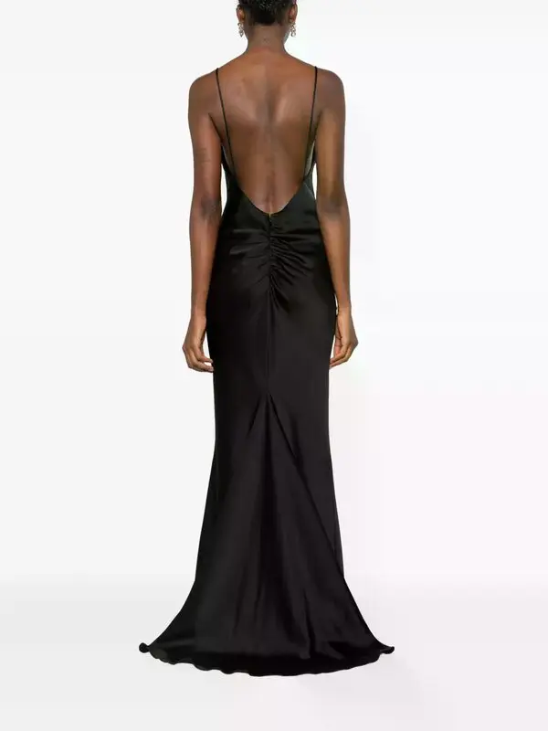 Andamane Satin Maxi Dress