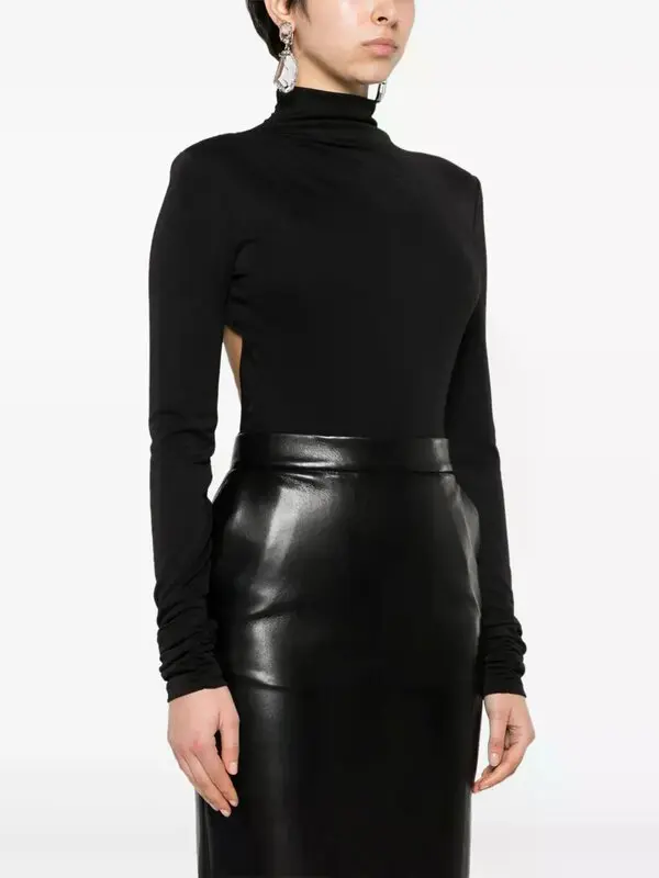 Andamane The Attico Open-back Bodysuit