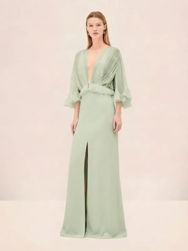 Alexis Alloro Maxi Dress - Sage