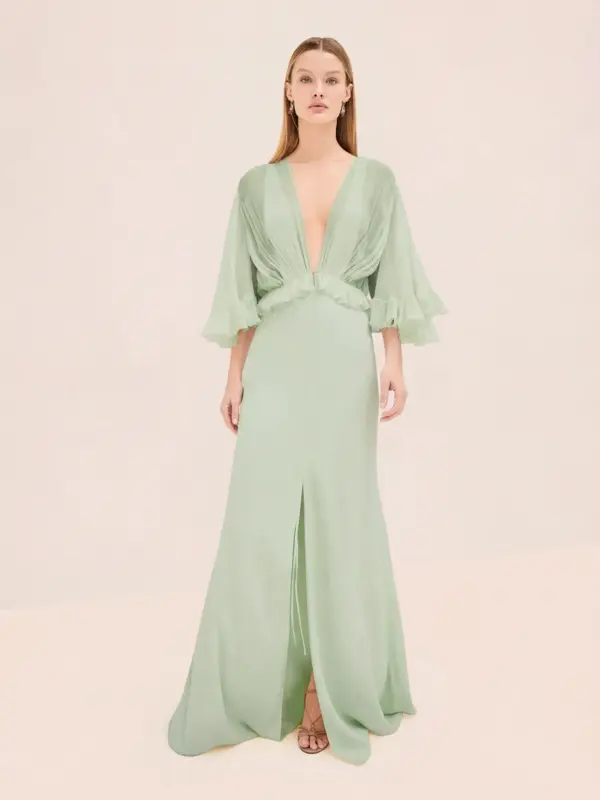 Alexis Alloro Maxi Dress - Sage