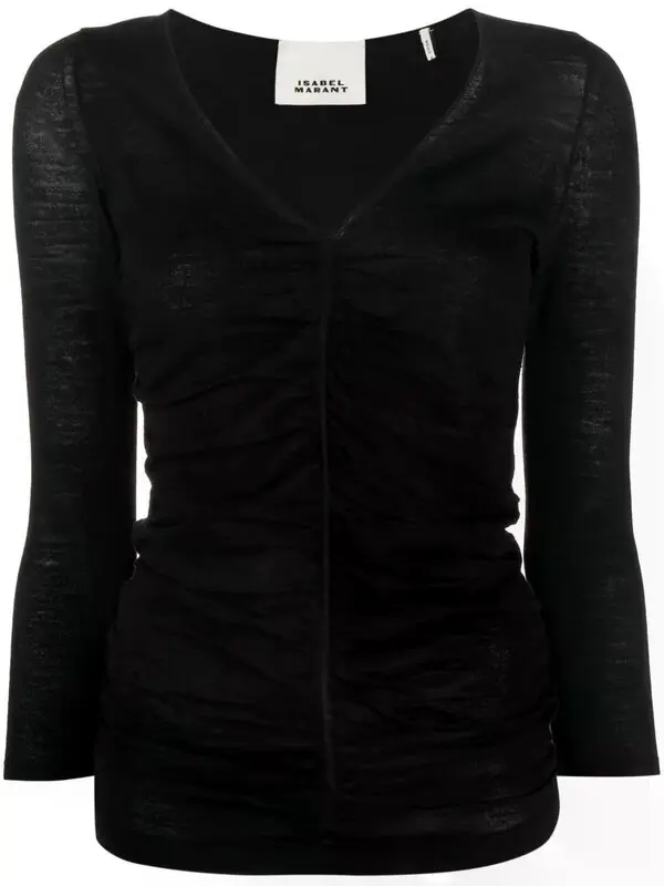 Isabel Marant Étoile Acara Long-sleeve Top