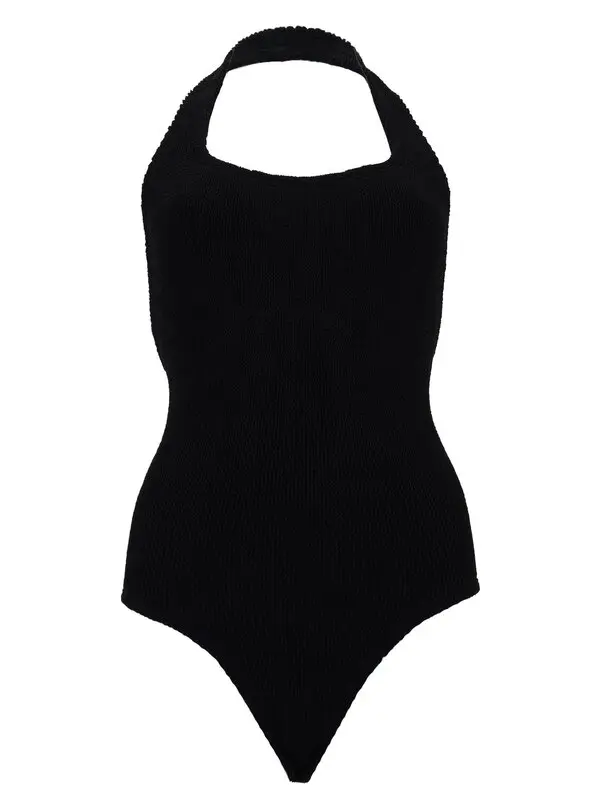 Hunza G Sandy Swim" One Piece - Black