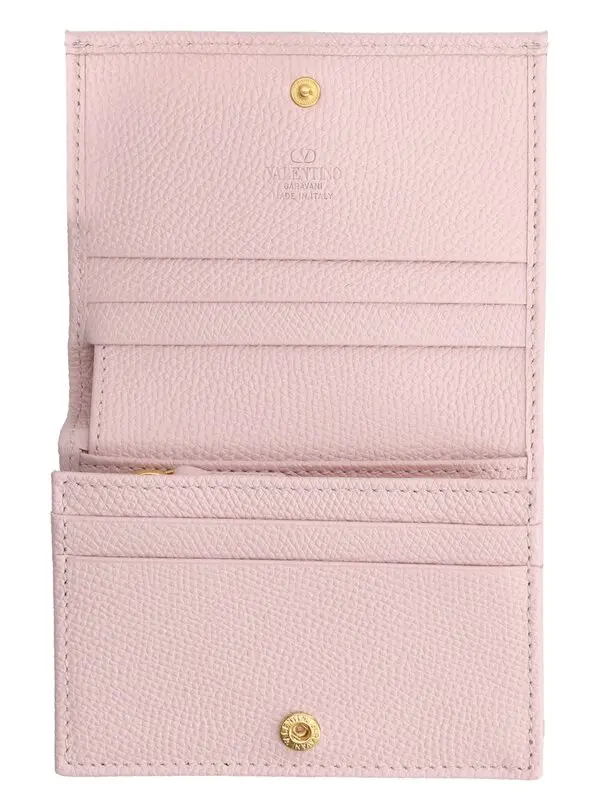 Valentino Garavani Portafoglio "cherryfic" Con Logo - Pink