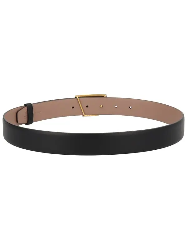TOD'S T Timeless Reversible Belt - Black