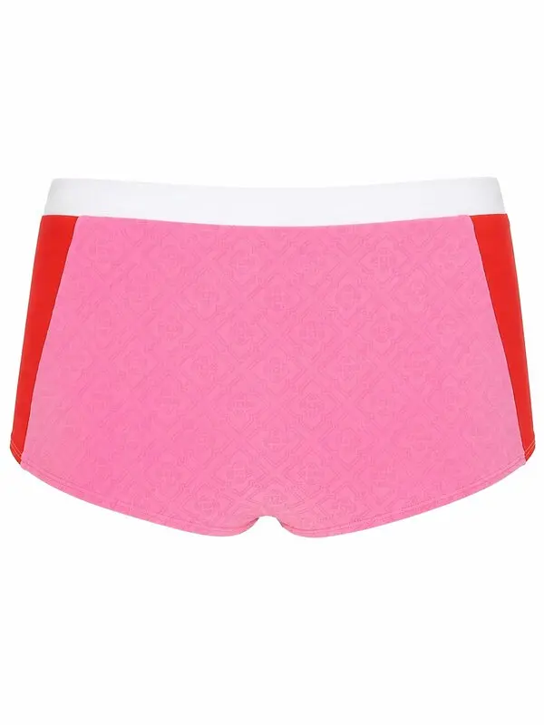 Casablanca Monogram Bikini Shorts