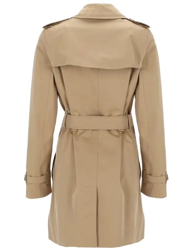 Burberry Heritage Kensington Trench Coat - Beige