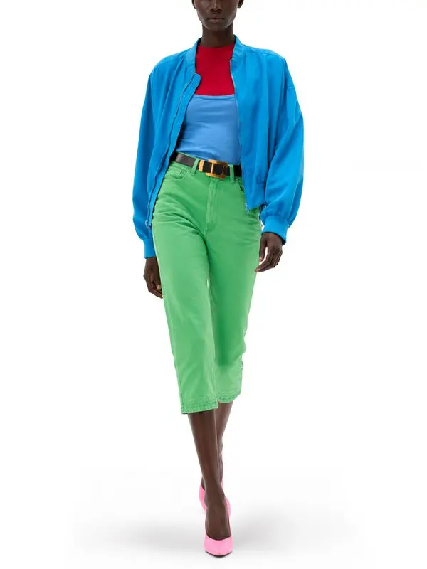 Versace Ribbed T-shirt With Embroidery