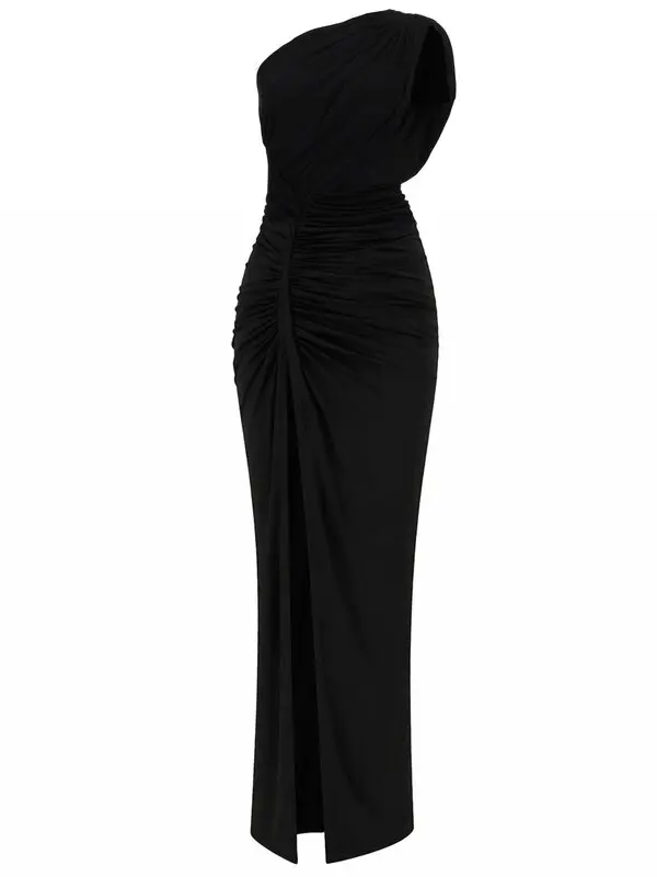 Rick Owens Abito Avra One-shoulder Gown - Black