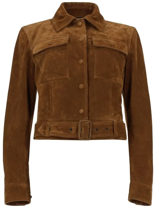 Saint Laurent Vintage Suede Jacket