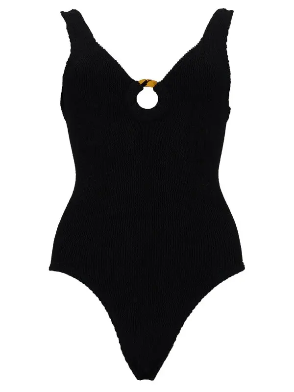 Hunza G Celine One-piece Swimsuit - Black
