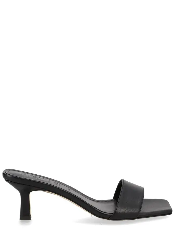 AeydĒ Gilly Heeled Sandals - Black