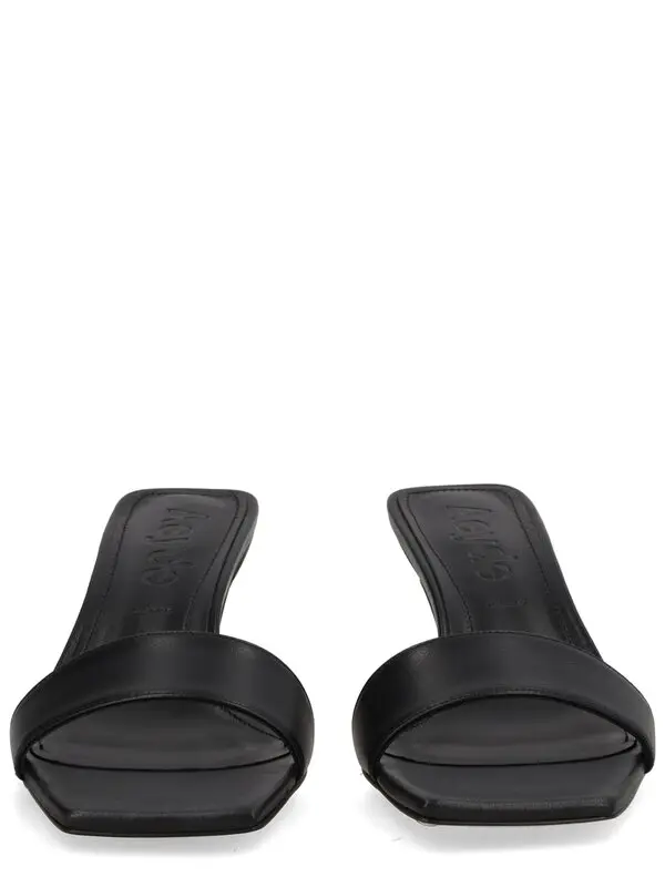 AeydĒ Gilly Heeled Sandals - Black