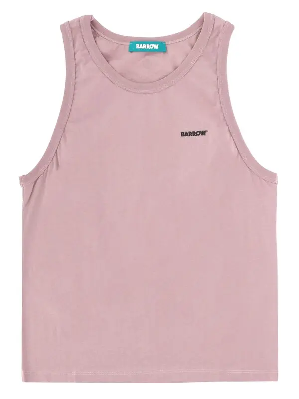 BARROW Tank Top With Logo - Pink