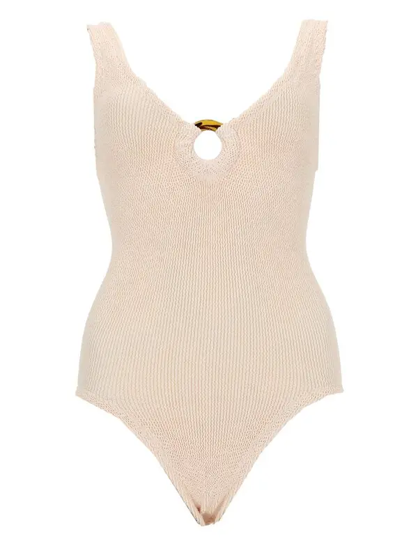 Hunza G Celine One-piece Swimsuit - Ivory