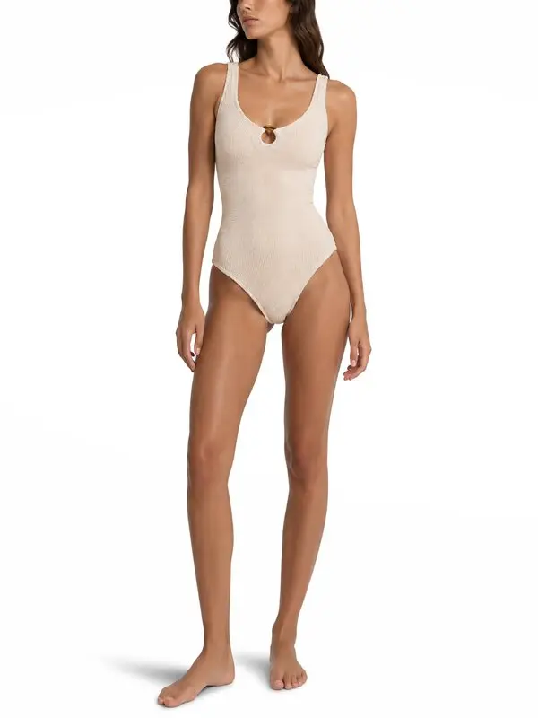 Hunza G Celine One-piece Swimsuit - Ivory