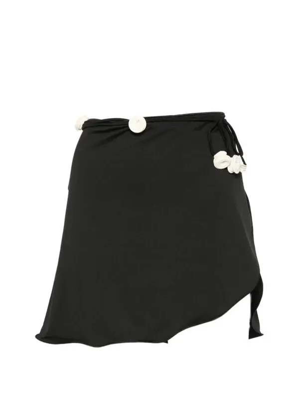 LA REVECHE Bouquet Pareo - Black