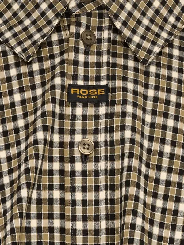 Martine Rose Check-pattern Shirt