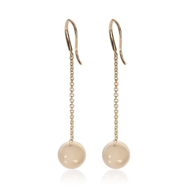 Tiffany & Co. Rose Gold Hardwear Ball Drop Earrings